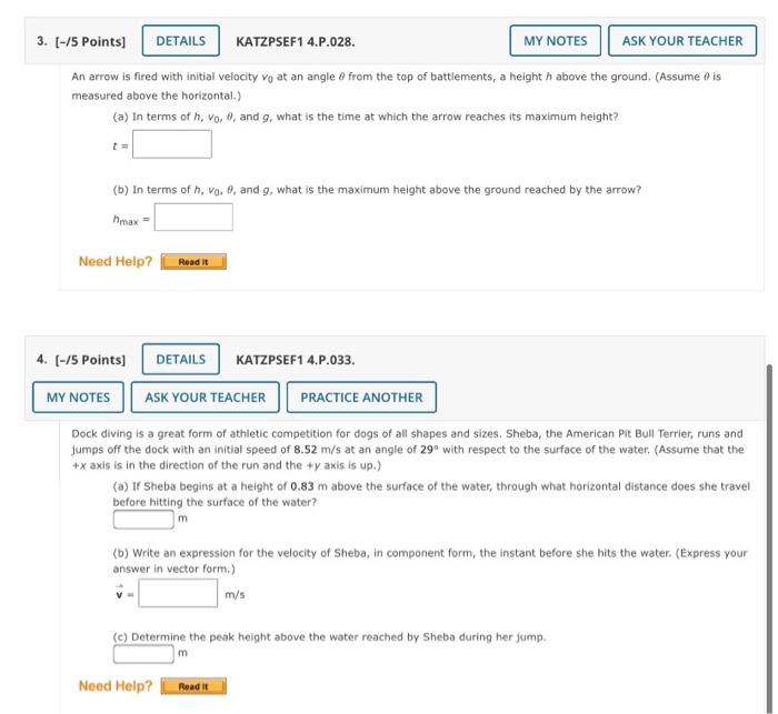 Solved 3. [-/5 Points) DETAILS KATZPSEF1 4.P.028. MY NOTES | Chegg.com Solved 3. [-/5 Points) DETAILS KATZPSEF1 4.P.028. MY NOTES | Chegg.com