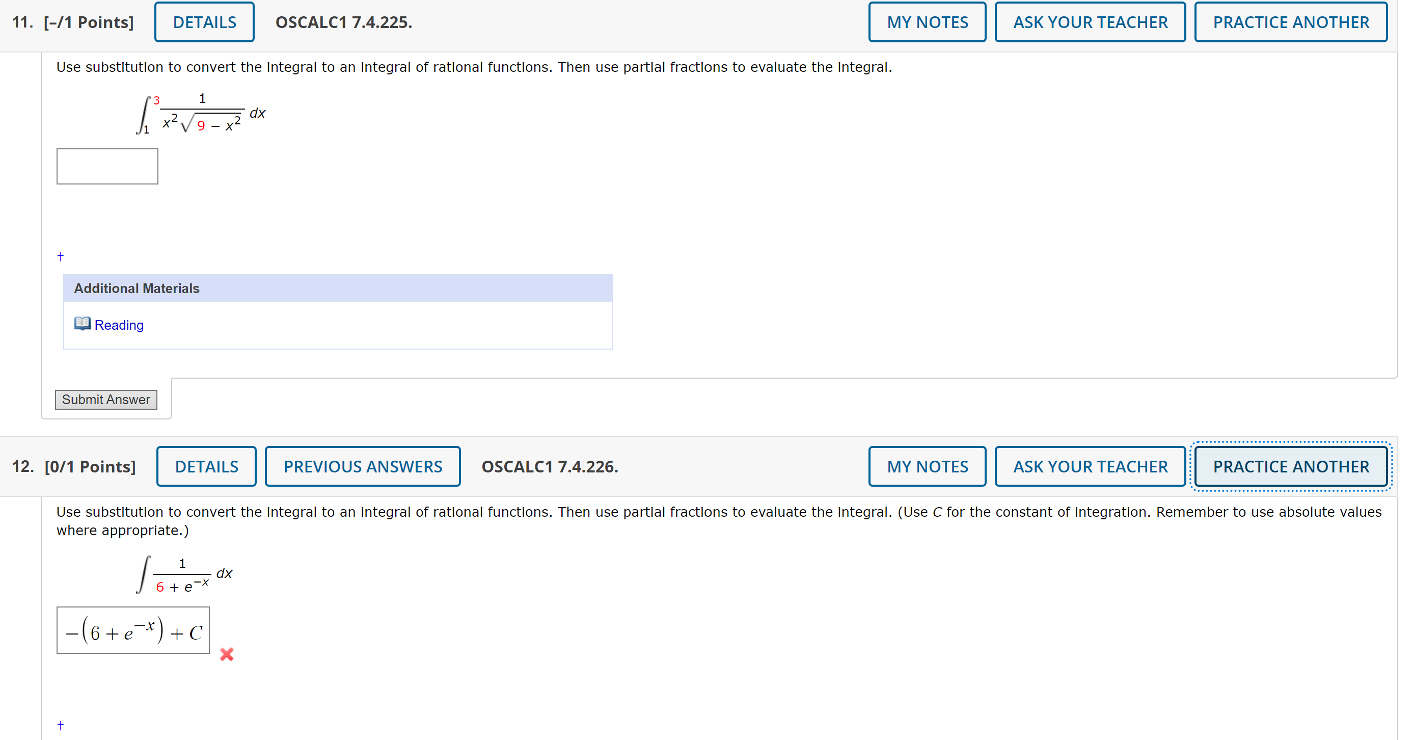Solved Use substitution to convert the integral to an | Chegg.com