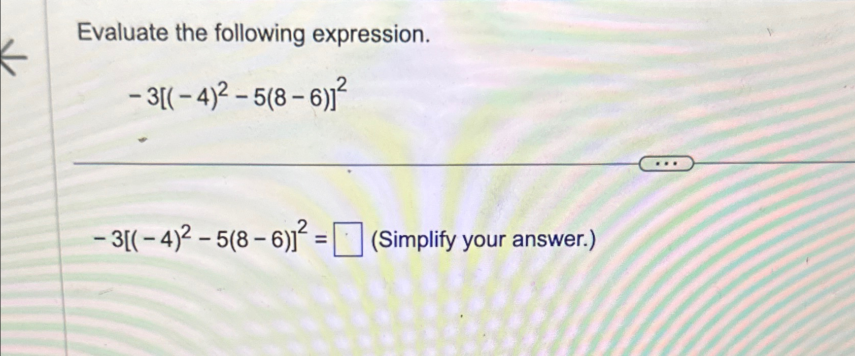 Solved Evaluate the following | Chegg.com
