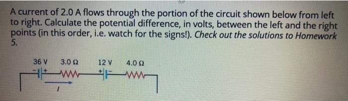Solved Determine The Current Through R1 In Amperes Hint