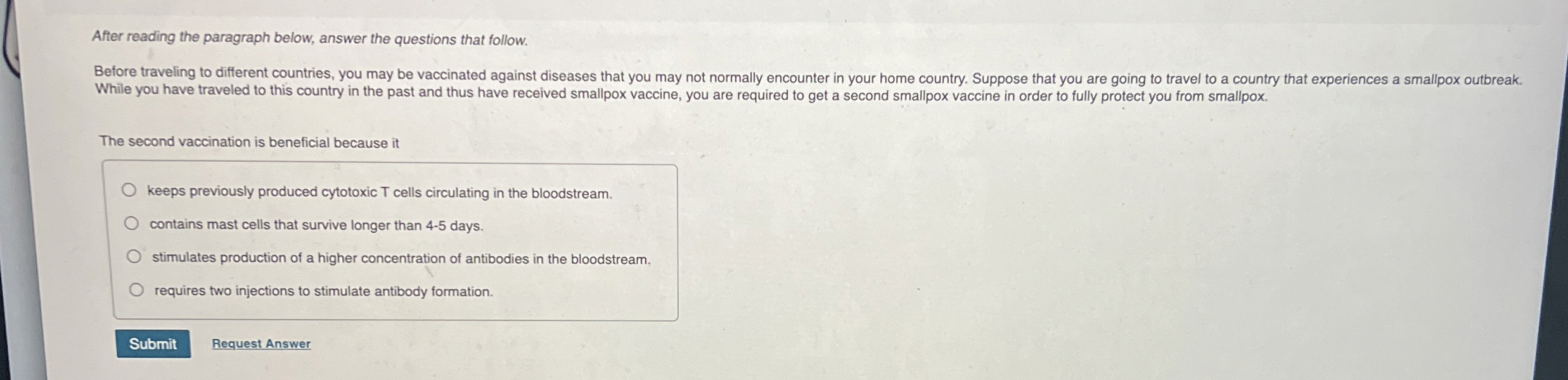 Solved After reading the paragraph below, answer the | Chegg.com
