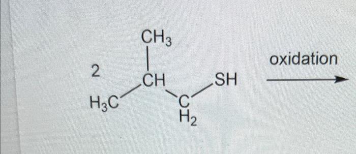 Solved draw the sulfur containing product of the oxidation | Chegg.com
