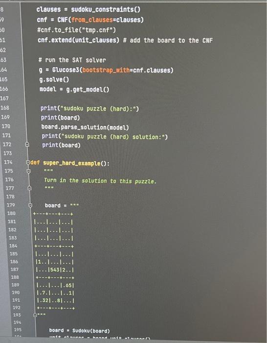 Solved exact2y_one_constraint(variables): manvariables is a | Chegg.com