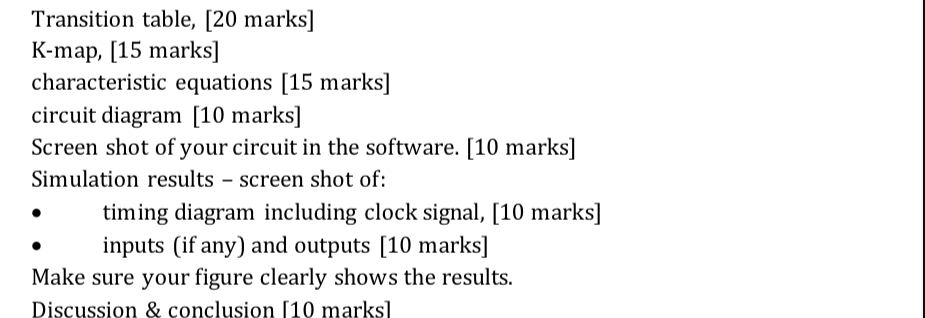 Solved Design a synchronous down counter to count odd number | Chegg.com