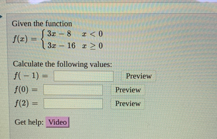 Solved Transform the table below given that g(x) = 4f(9x) + | Chegg.com