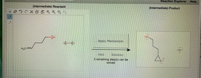 Solved Reaction Explorer Help (Intermediate) Reactant OXO | Chegg.com