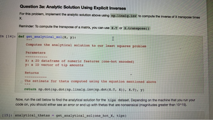 Solved Question 3a: Analytic Solution Using Explicit | Chegg.com