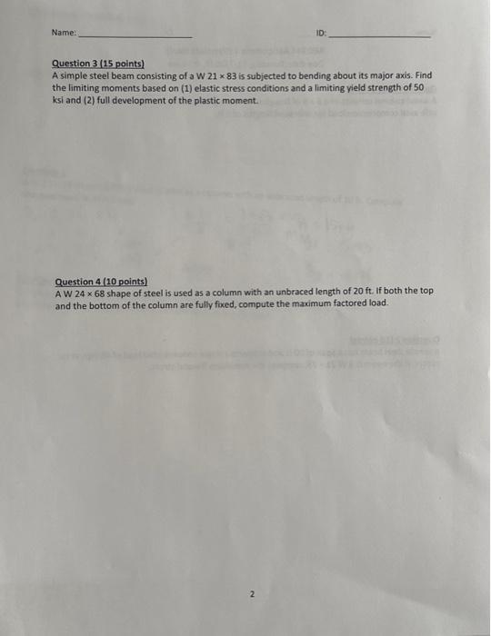 Solved Question 1 (15 points) A wood column consists of a | Chegg.com