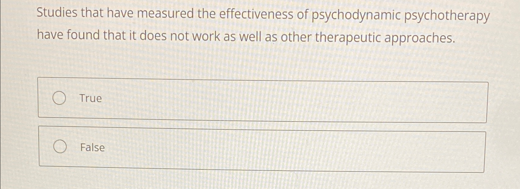 Solved Studies that have measured the effectiveness of | Chegg.com