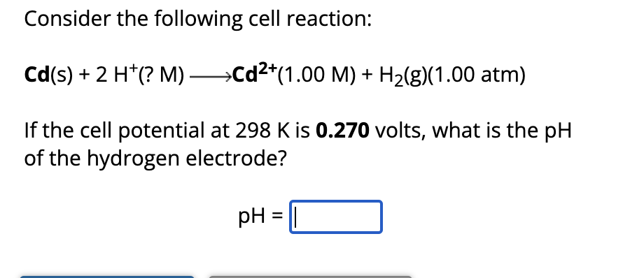 Solved Consider the following cell | Chegg.com