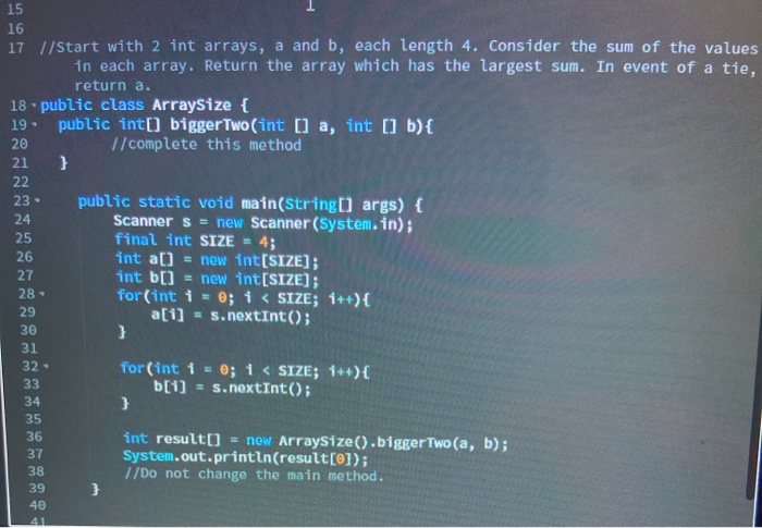 Solved Part II: Work in class CheckArray Using a method | Chegg.com