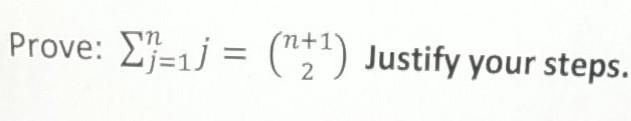 Solved Prove: {}=1j = (^71) Justify your steps. | Chegg.com