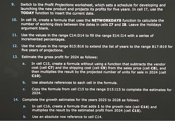 for cell c14 im supposed to add an absolute refrence | Chegg.com