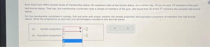 Solved Rock Solid Gyen offers several levels of membership | Chegg.com