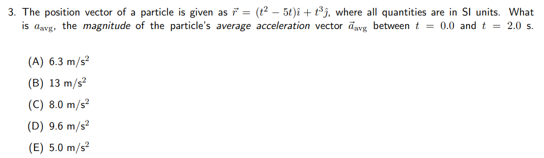 Solved The position vector of a particle is given as | Chegg.com