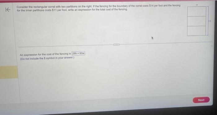 Solved Consider the rectangular cotral with two partitions | Chegg.com