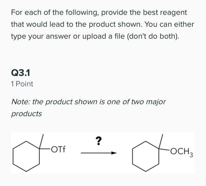 Solved For each of the following, indicate the dominant | Chegg.com