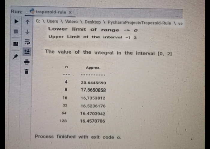 4) Modifying the trapezoid-rule.py program, implement | Chegg.com