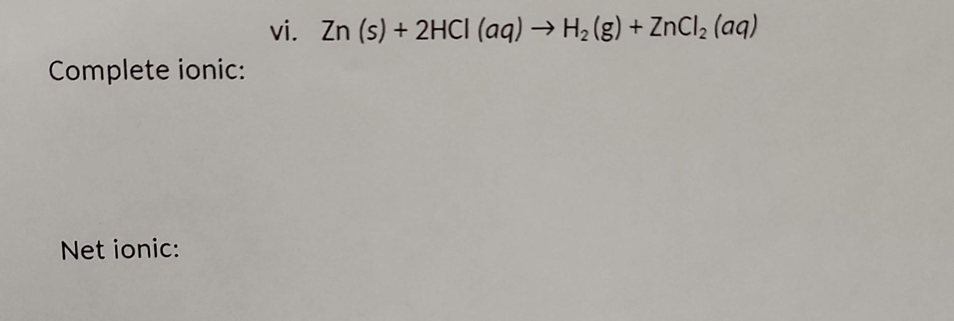 Solved i. 3Cu(s)+8HNO3(aq)→3Cu(NO3)2(aq)+2NO(g)+4H2O( | Chegg.com
