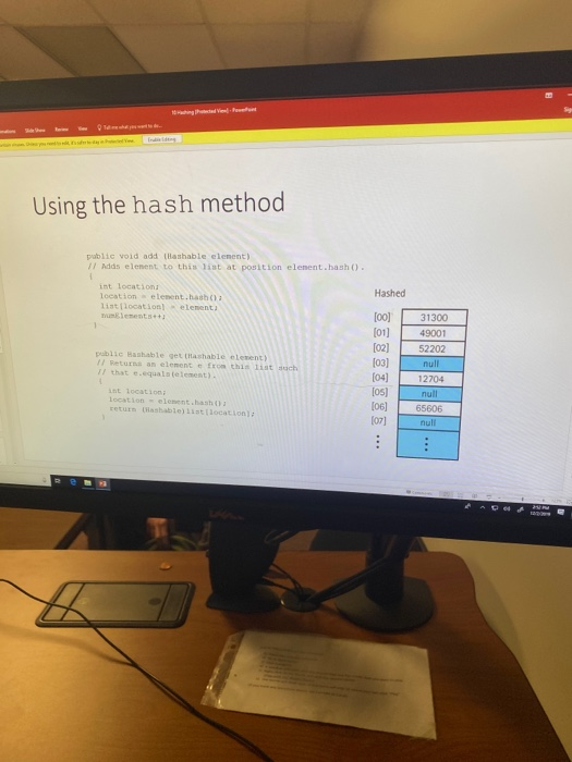 Solved Use the modulo function % the size of an array of | Chegg.com