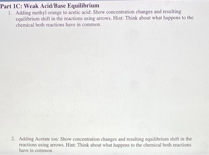 Solved need help writing where the shift of the reaction | Chegg.com