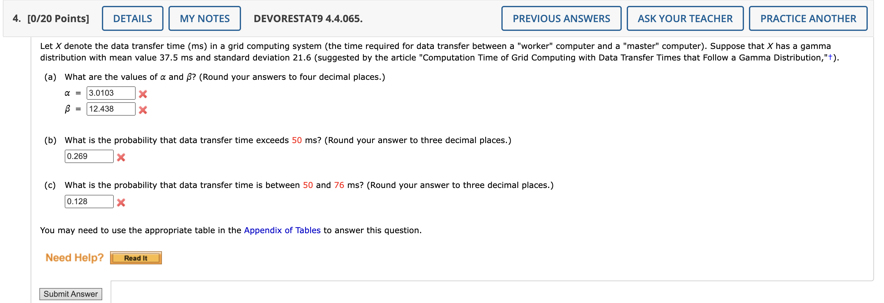 Solved Let x ﻿denote the data transfer time (ms) ﻿in a grid | Chegg.com