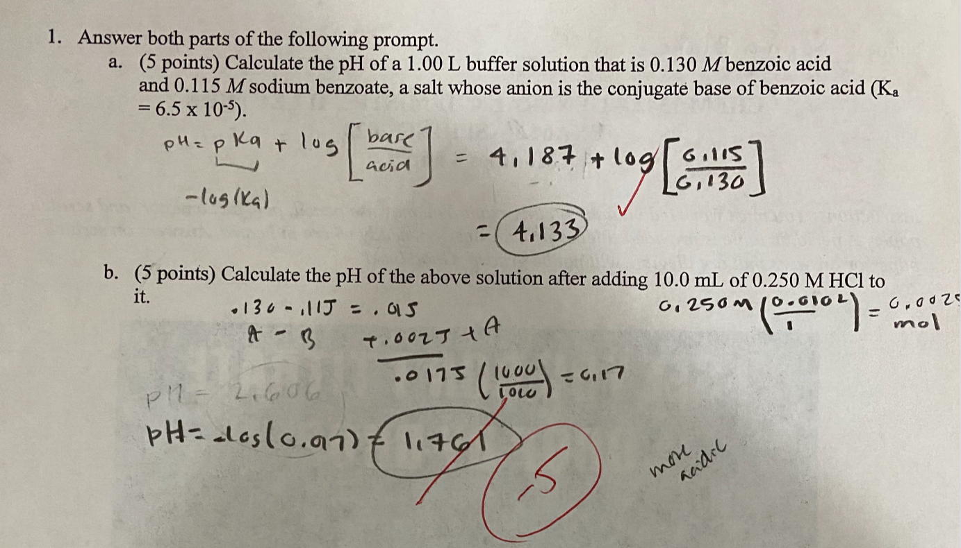 Solved Hello!! I need some help with question 1b. | Chegg.com