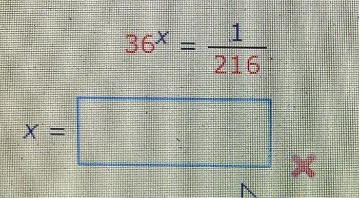 Solved 36x=2161 x= | Chegg.com