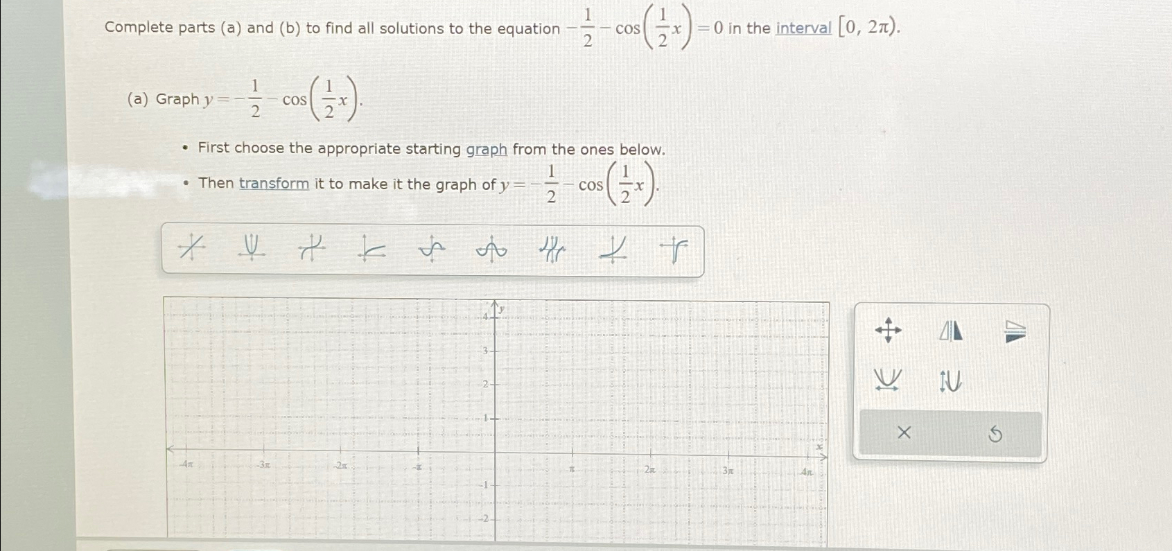 Solved Complete parts (a) ﻿and (b) ﻿to find all solutions to | Chegg.com