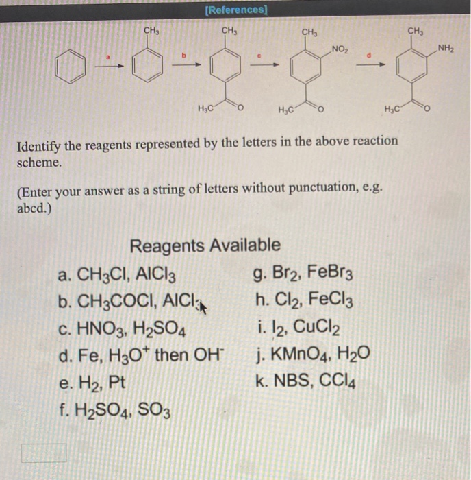 Solved [References) CH, CH, CH CH, NO2 NH2 li H3C H2C HC | Chegg.com