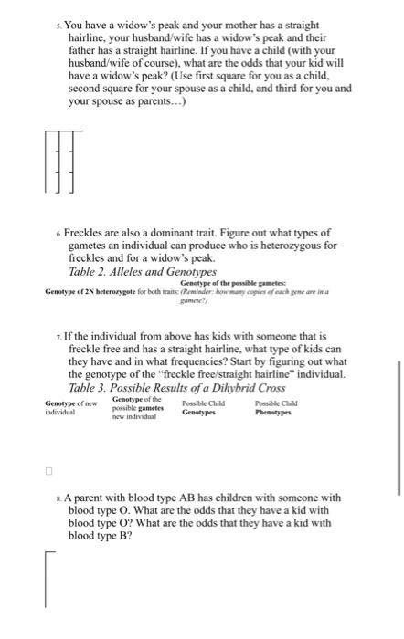 Solved Questions 1. If one parent is Ff for interlocking | Chegg.com