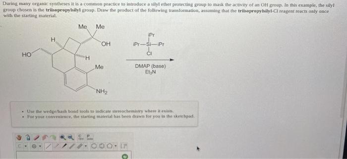 Solved During many organic syntheses it is a common practice | Chegg.com