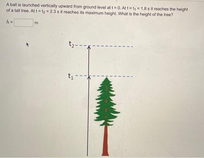 Solved A ball is launched vertically upward from ground | Chegg.com