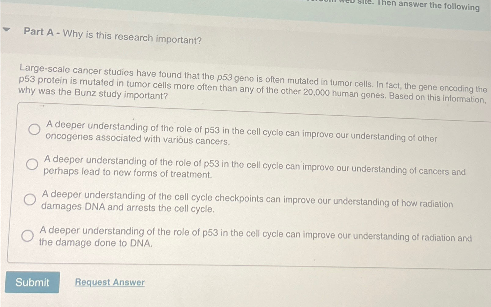 Solved Part A - ﻿Why is this research important?Large-scale | Chegg.com