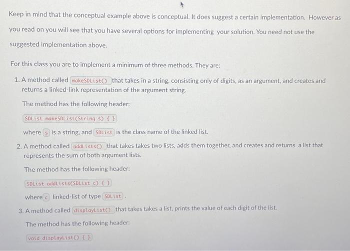 Solved For this assignment you are to write a class that | Chegg.com