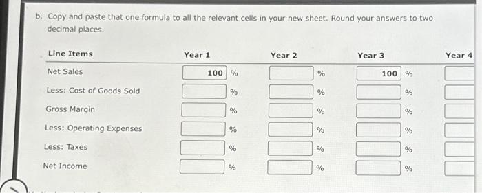 Solved Common-Size Financial Statement Analysis Using Excel | Chegg.com