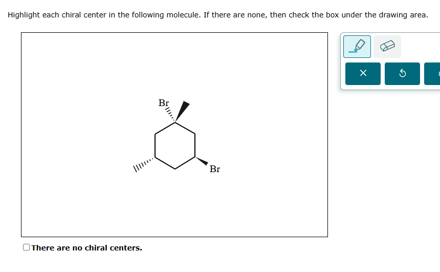 Solved Highlight each chiral center in the following | Chegg.com