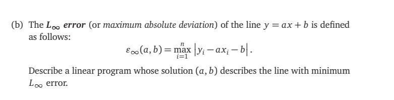 In all subproblems, "axis-aligned" means that the | Chegg.com