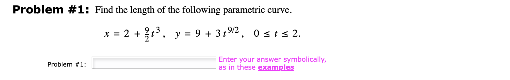 Solved Problem # 1: Find the length of the following | Chegg.com