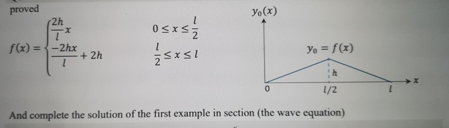 Solved prove f(x) equation, and solve ii part the same way | Chegg.com
