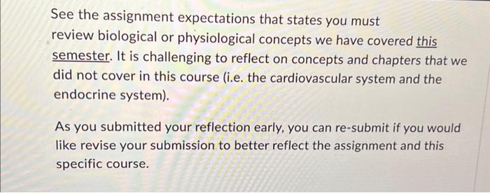 Solved 1 1 Course Reflection One of the primary learning | Chegg.com