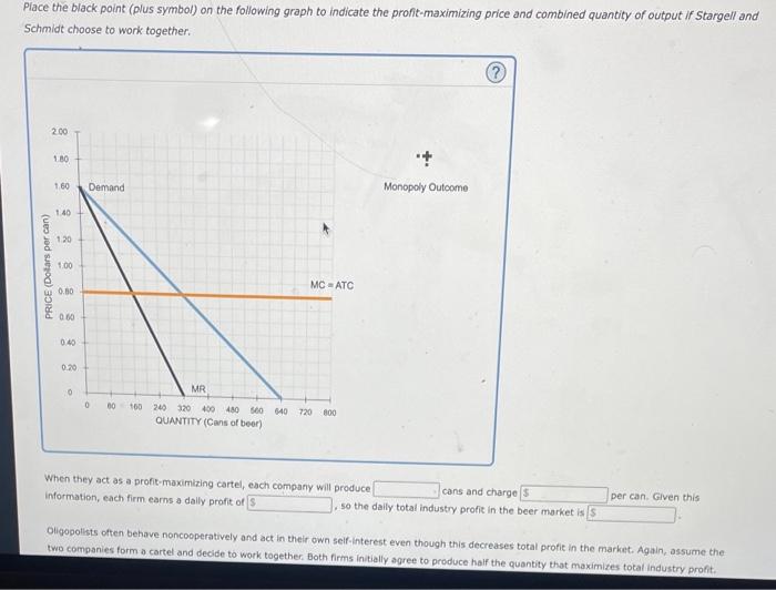 Solved 2. Deviating from the collusive outcome Stargell and | Chegg.com