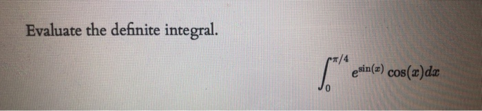 Solved Indefinite Integrals: Evaluate the indefinite | Chegg.com