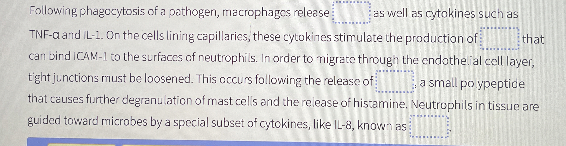 Solved Following phagocytosis of a pathogen, macrophages | Chegg.com