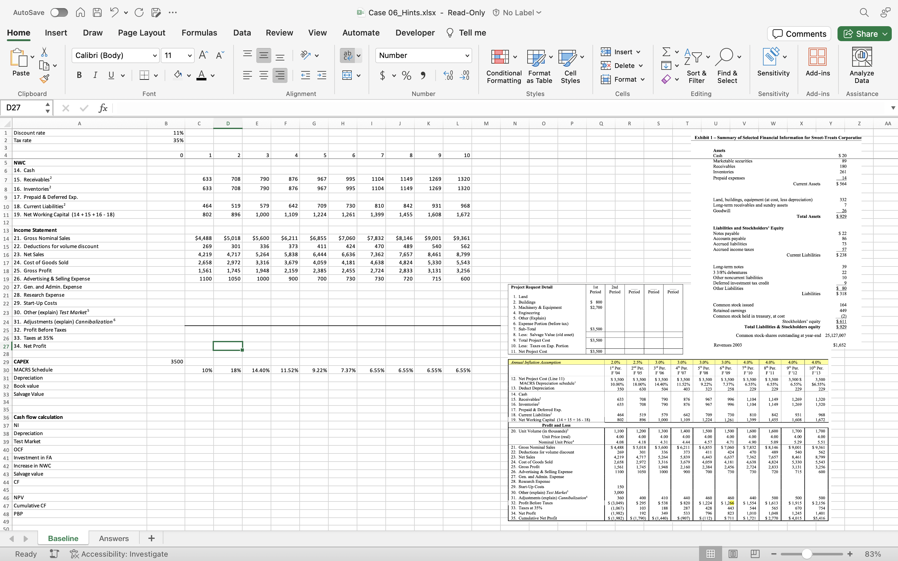 Solved Please help me fill out this excel sheet and provide | Chegg.com