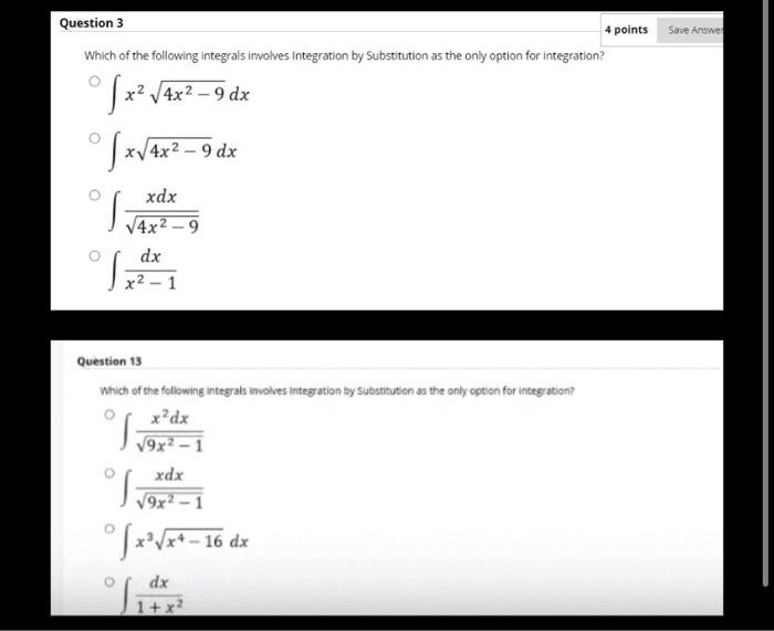Solved Question 3 4 points Save Answer Which of the | Chegg.com