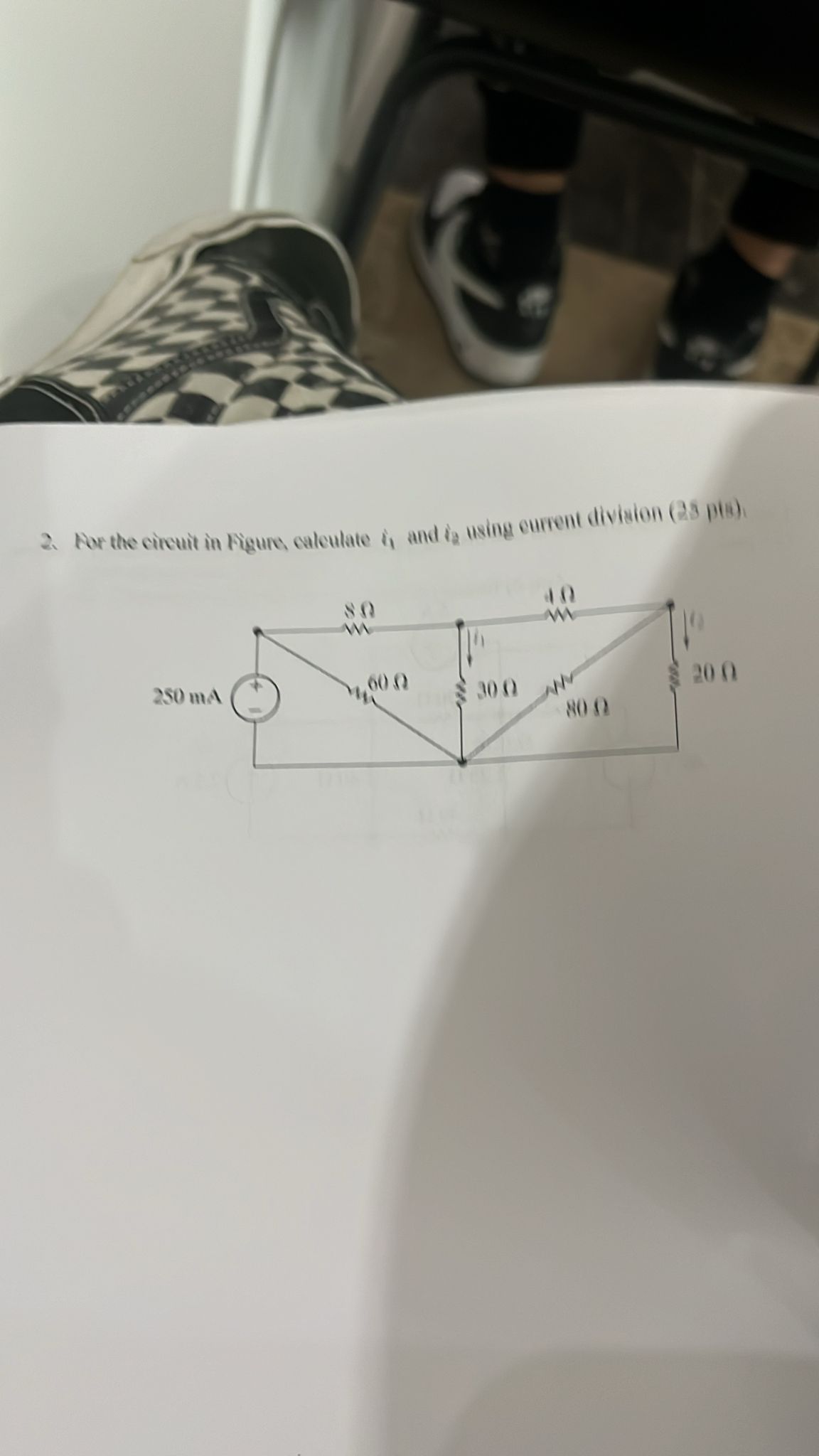 Solved Nor the circuit in Figure, caleulate is and is using | Chegg.com