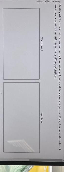 Solved Identify whether each macroeconomic variable is an | Chegg.com