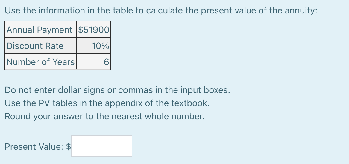 Solved Use the information in the table to calculate the | Chegg.com