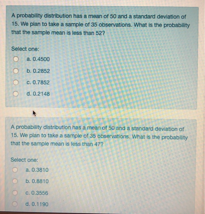 Solved On 3 True Or False Sampling Error Is The Difference 3323